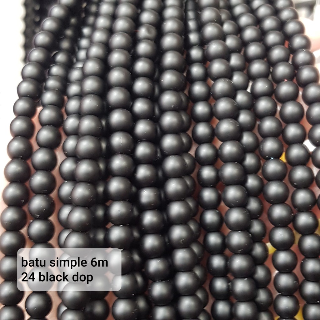 Jual Batu Onix Dop Matte/Batu Alam Bulat Agate 8mm/Batu Simple 8m 24 ...
