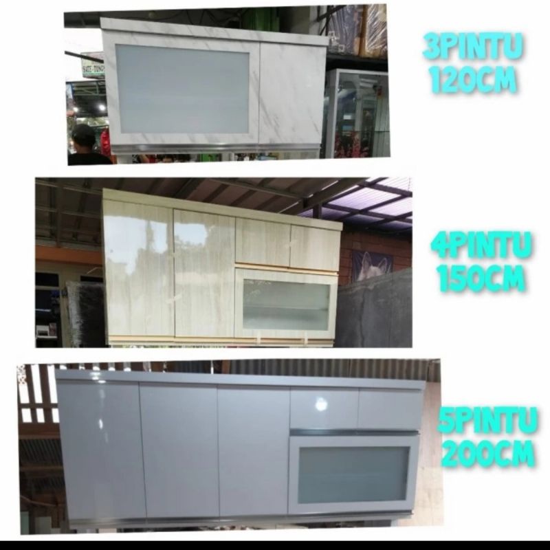 Jual Kitchen set dapur atas multiplex hpl | Shopee Indonesia