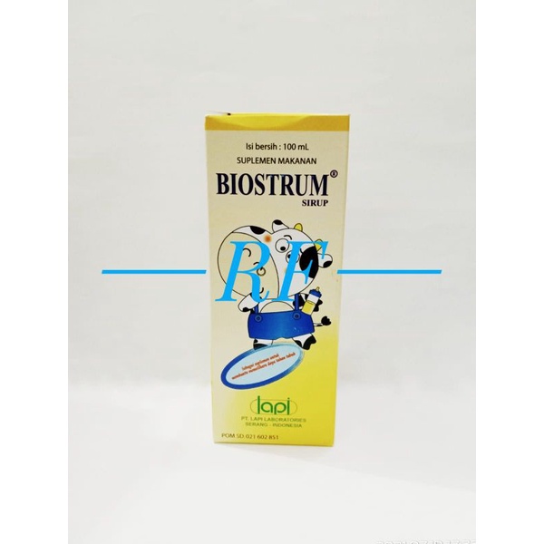 Jual Biostrum Syrup 100 ml (Lapi) | Shopee Indonesia