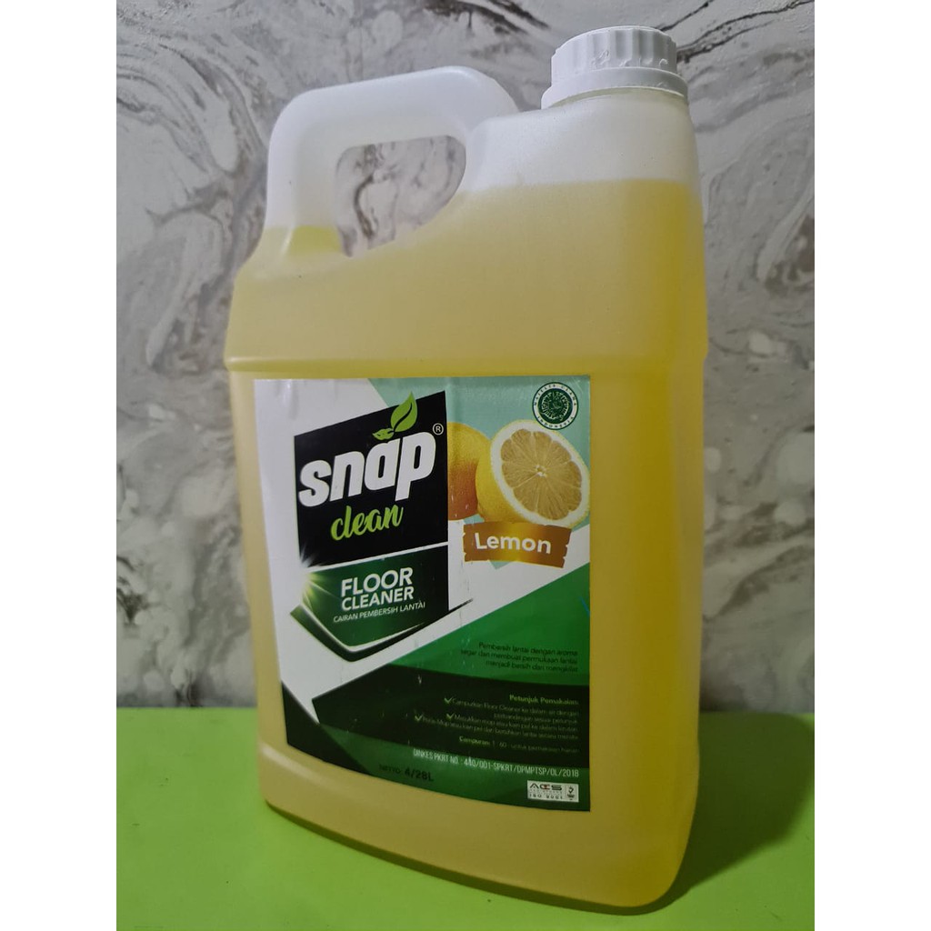 Jual Snap Clean Floor Cleaner 4 ltr ( Pembersih Lantai ) | Shopee Indonesia