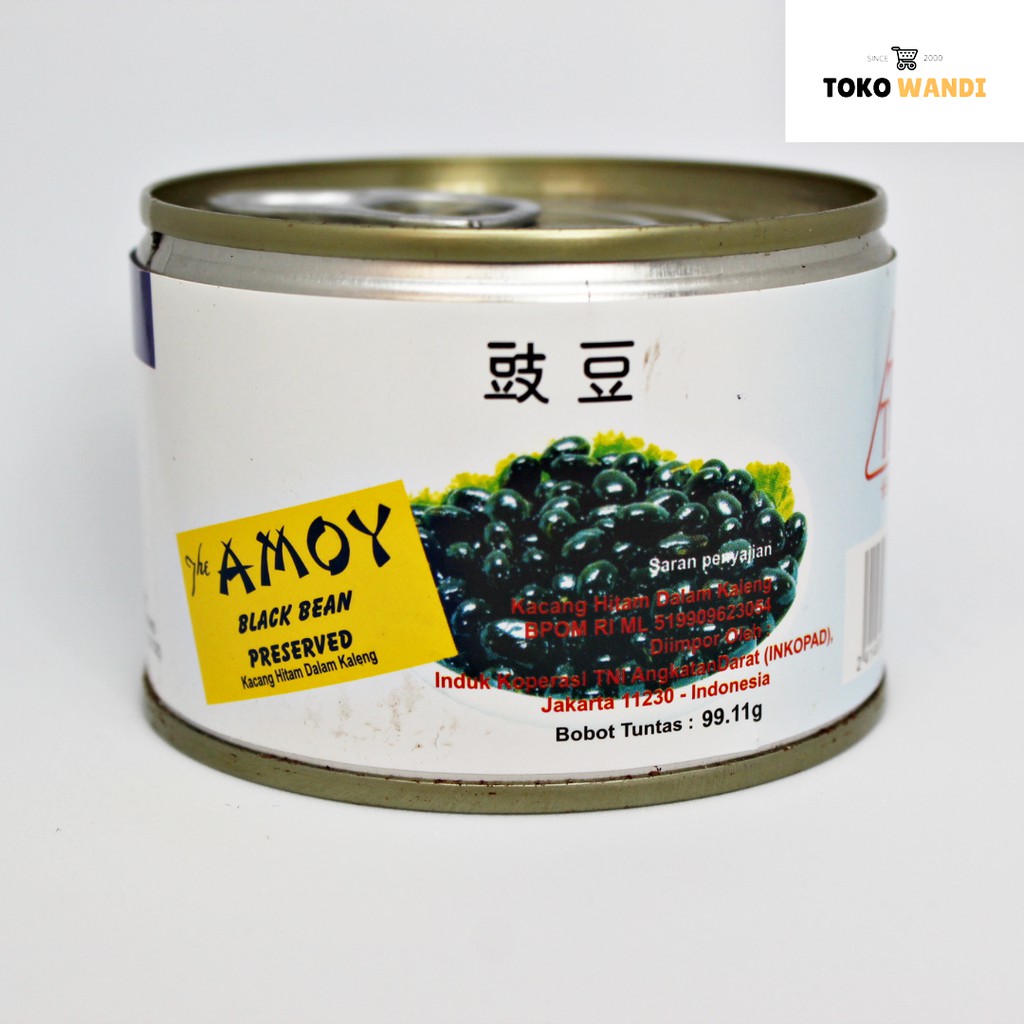 Jual TTS AMOY TAUSI SALTED BLACK BEANS 170 GRAM | Shopee Indonesia