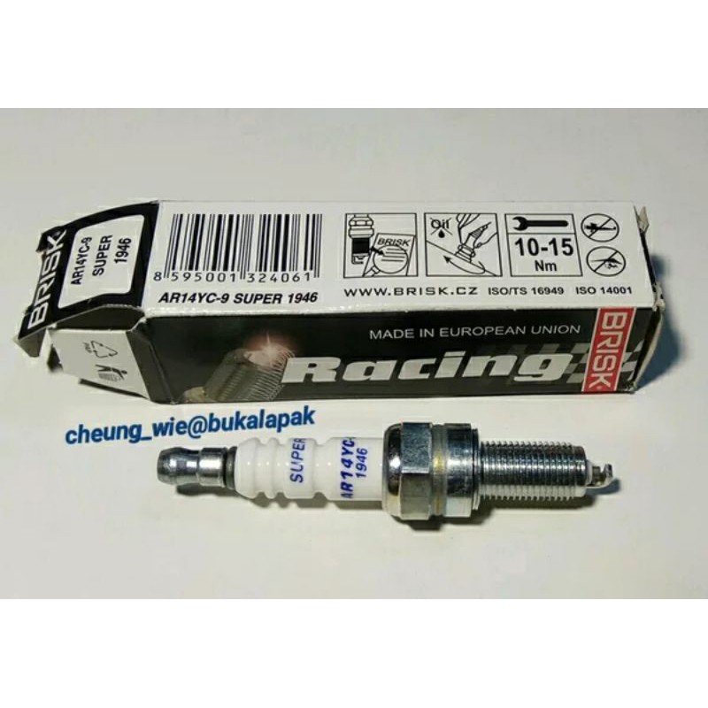 Jual Busi Brisk Copper Racing Beat- Scoopy -Vario 125- Revo 110 - Blade ...