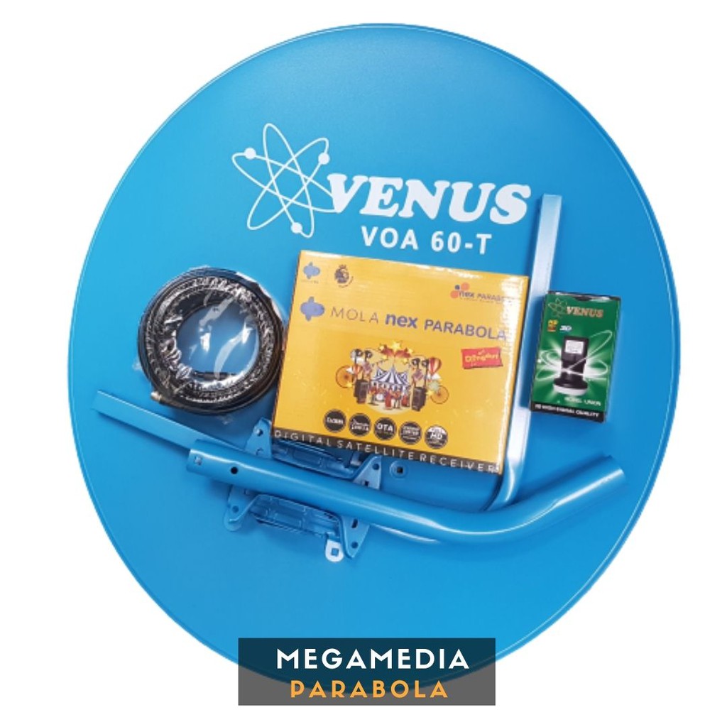 Jual Paket parabola mini 60CM NEX Parabola gambar super jernih MNC grup ...