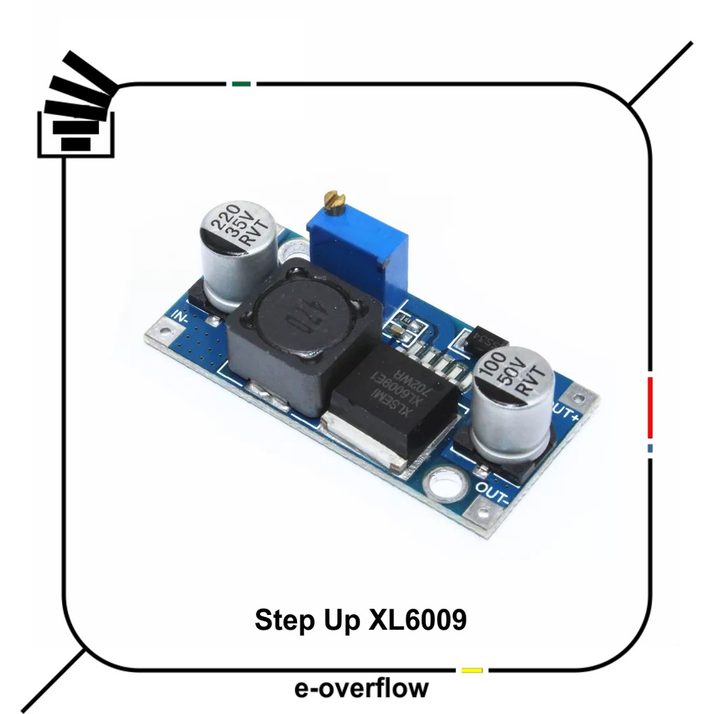 Jual XL6009 DC to DC 4A Step Up Adjustable Boost Power Converter Module | Shopee Indonesia