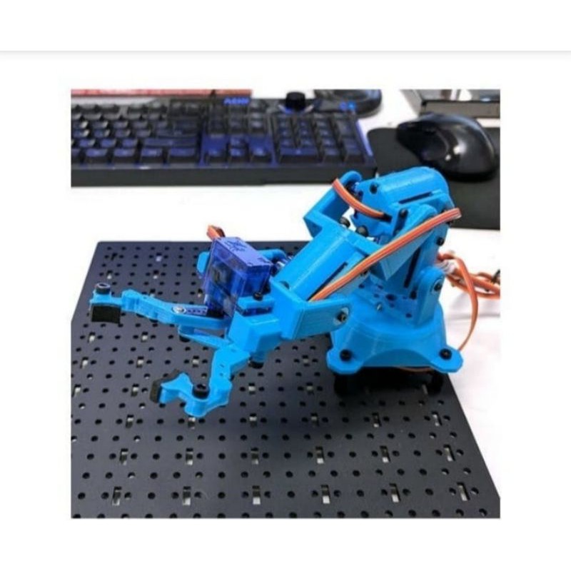 Jual Robot Arm Snapper Mini 9G Robot Arm / hanya rangka saja | Shopee ...