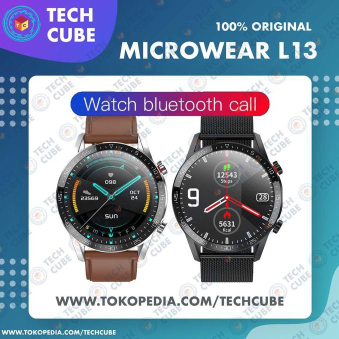 Jual Microwear L13 Smartwatch ECG Heart Rate Alt L5 L11 L9 Zeblaze Neo ...