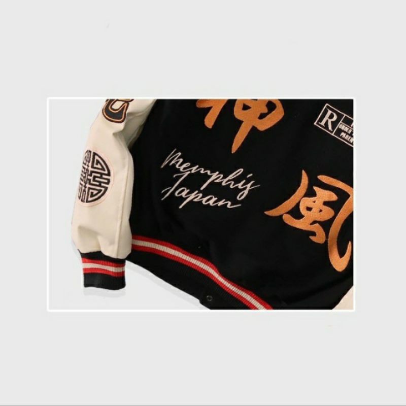 Jual VARSITY JACKET KAMIKAZE By memphisorigins | Shopee Indonesia