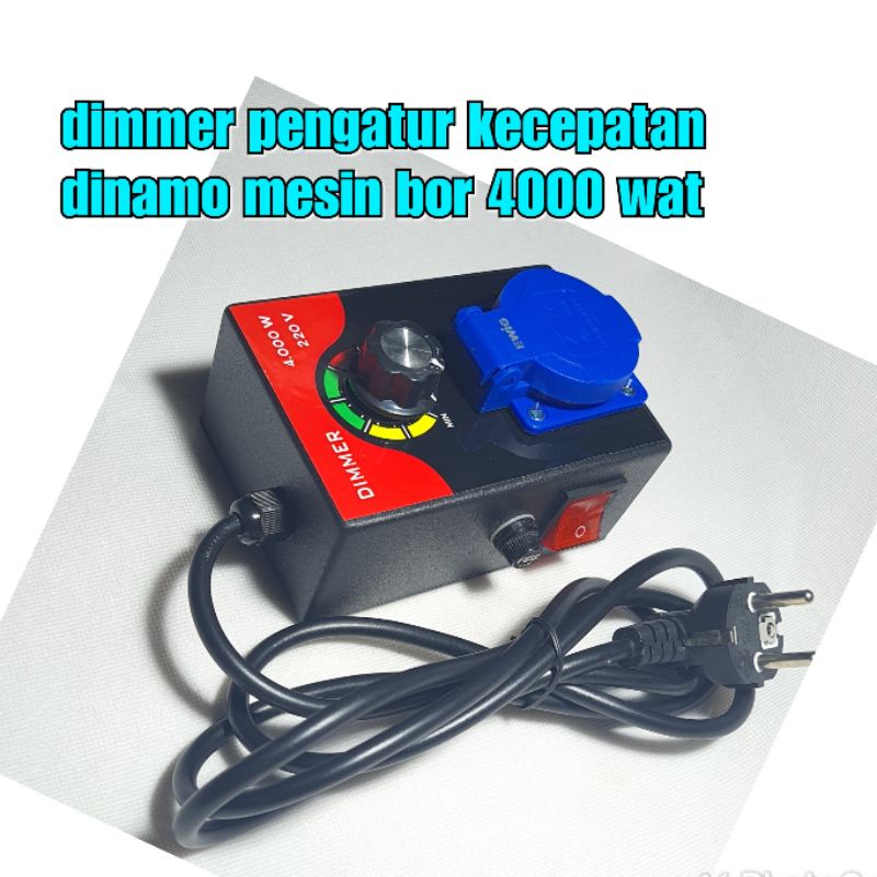 Jual AEBDG Dimmer AC 2000W Peredup Lampu Pengatur Kecepatan Motor ...