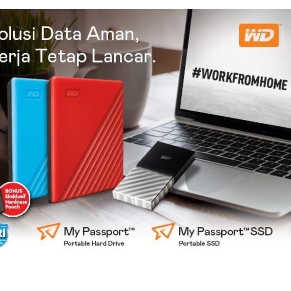 Jual CodeLl2L6--WD My Passport NEW Model 1TB/2TB/4TB/5TB - HDD Hardisk External - Garansi Resmi ...