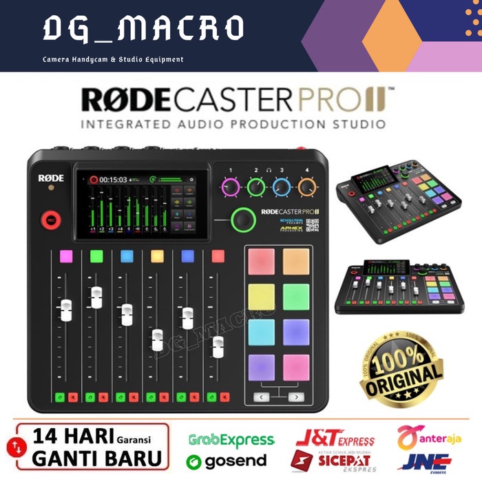 Jual RODE Caster Pro II Integrated Audio Production Studio | Shopee ...