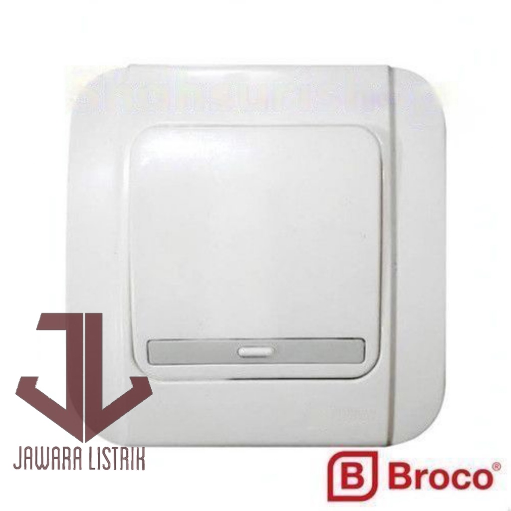 Jual SAKLAR HOTEL ENGKEL TUNGGAL BROCO GALLEO INBOW G163-55S | Shopee ...