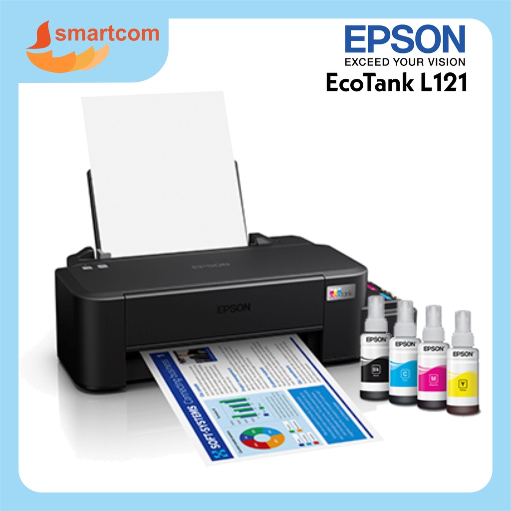 Jual PRINTER Epson EcoTank L121 A4 Ink Tank Printer - pengganti epson L120 | Shopee Indonesia
