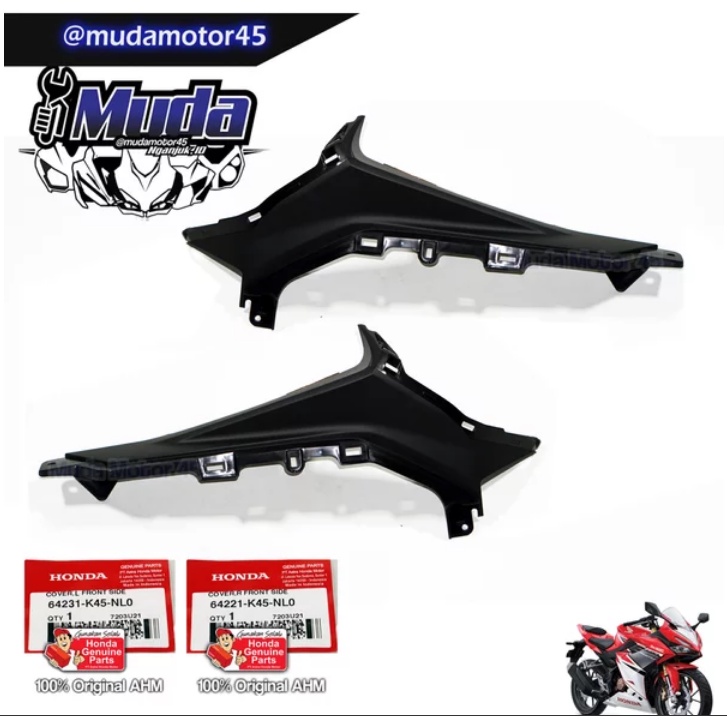 Jual PIPI KANAN KIRI CBR150R K45R SAMPING LAMPU DEPAN 64221-64231-K45-NL0 COVER BODY COWL FRONT ...