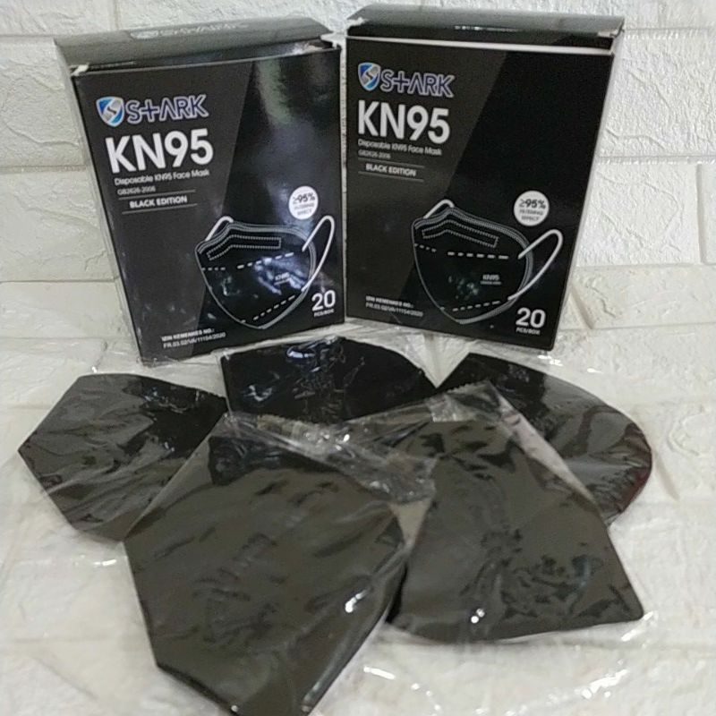 Jual Masker KN95 / Masker N95 5 ply/5 lapis fliter 20 pcs per pack ...
