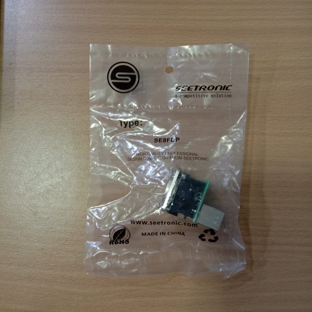 Jual Ethercon Jack Chassis Seetronic RJ45 / RJ-45 / RJ 45 Original ...