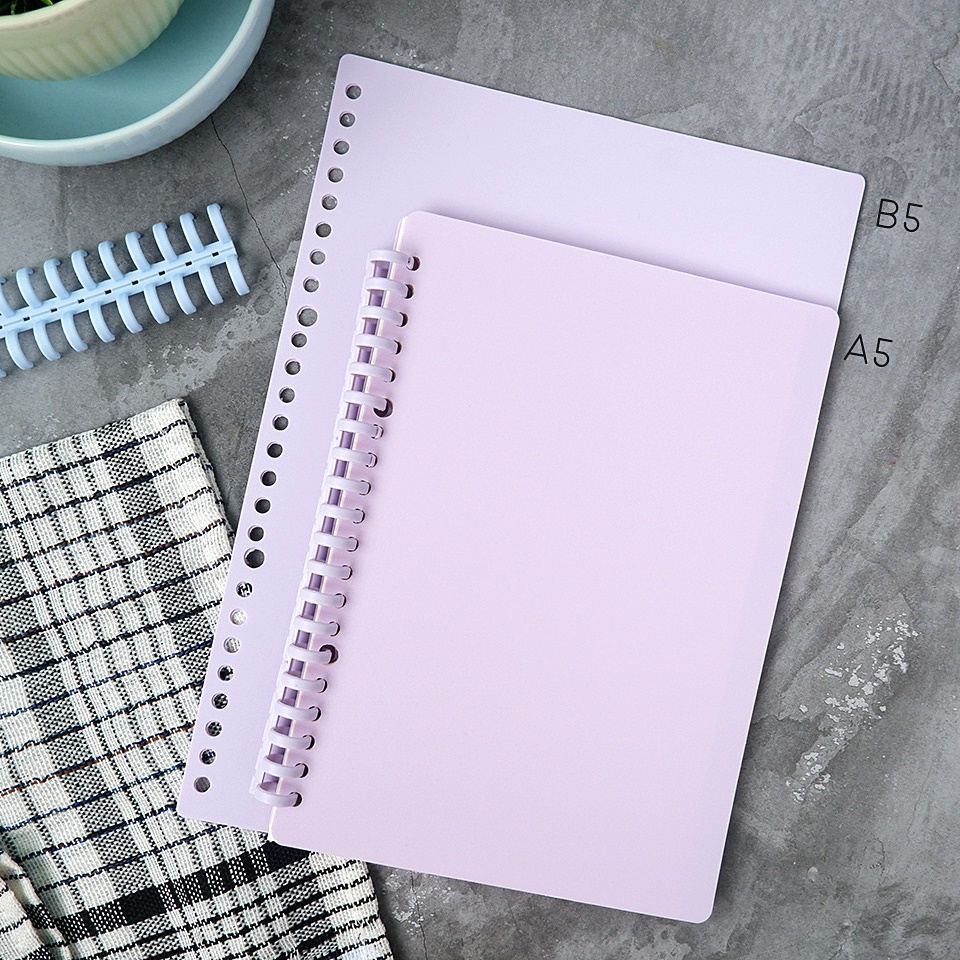 Jual Sampul Binder Warna Pastel Cover Binder Pastel DIY Minimalist ...