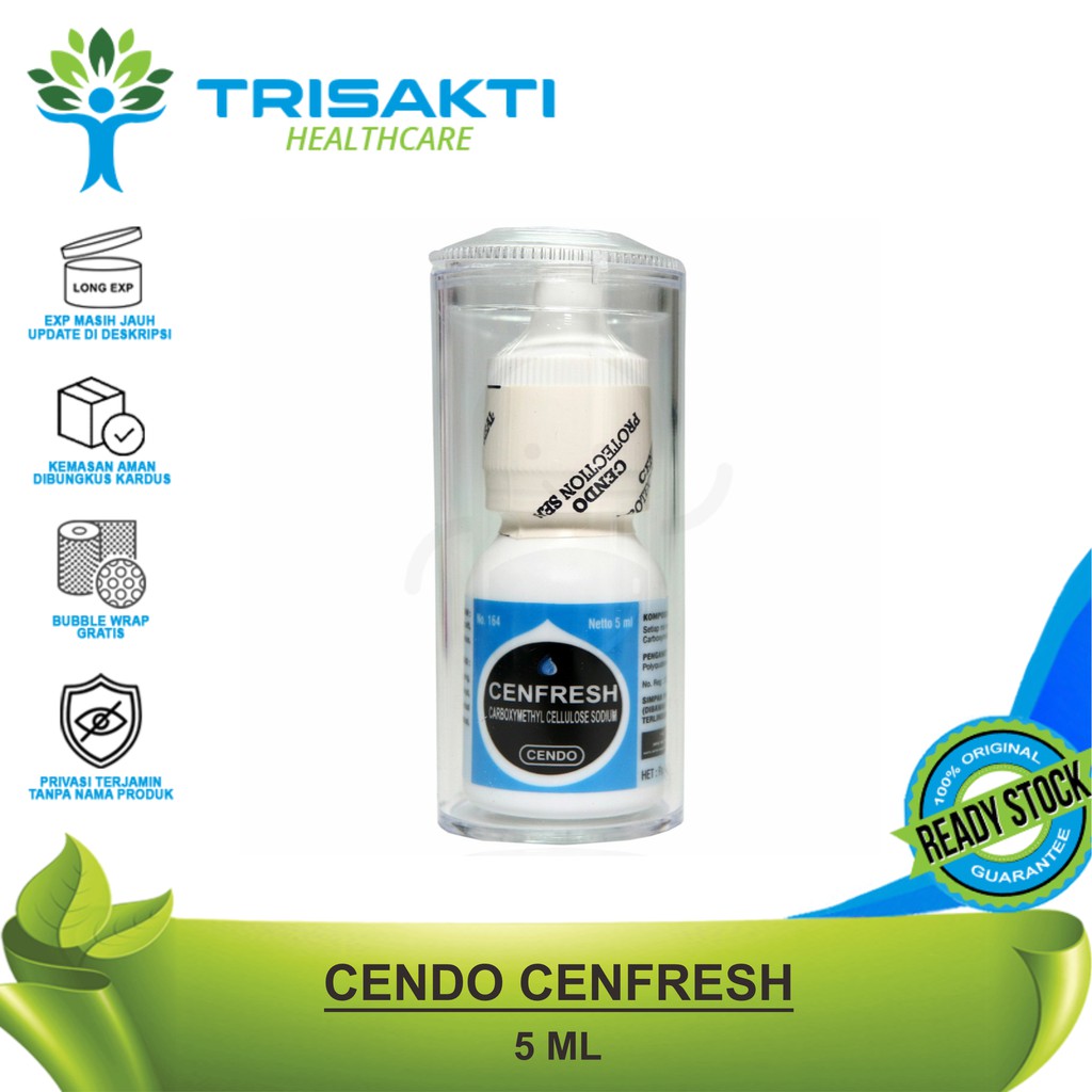 Jual CENDO CENFRESH 5 ML TETES MATA KERING, MERAH, IRITASI RINGAN ...