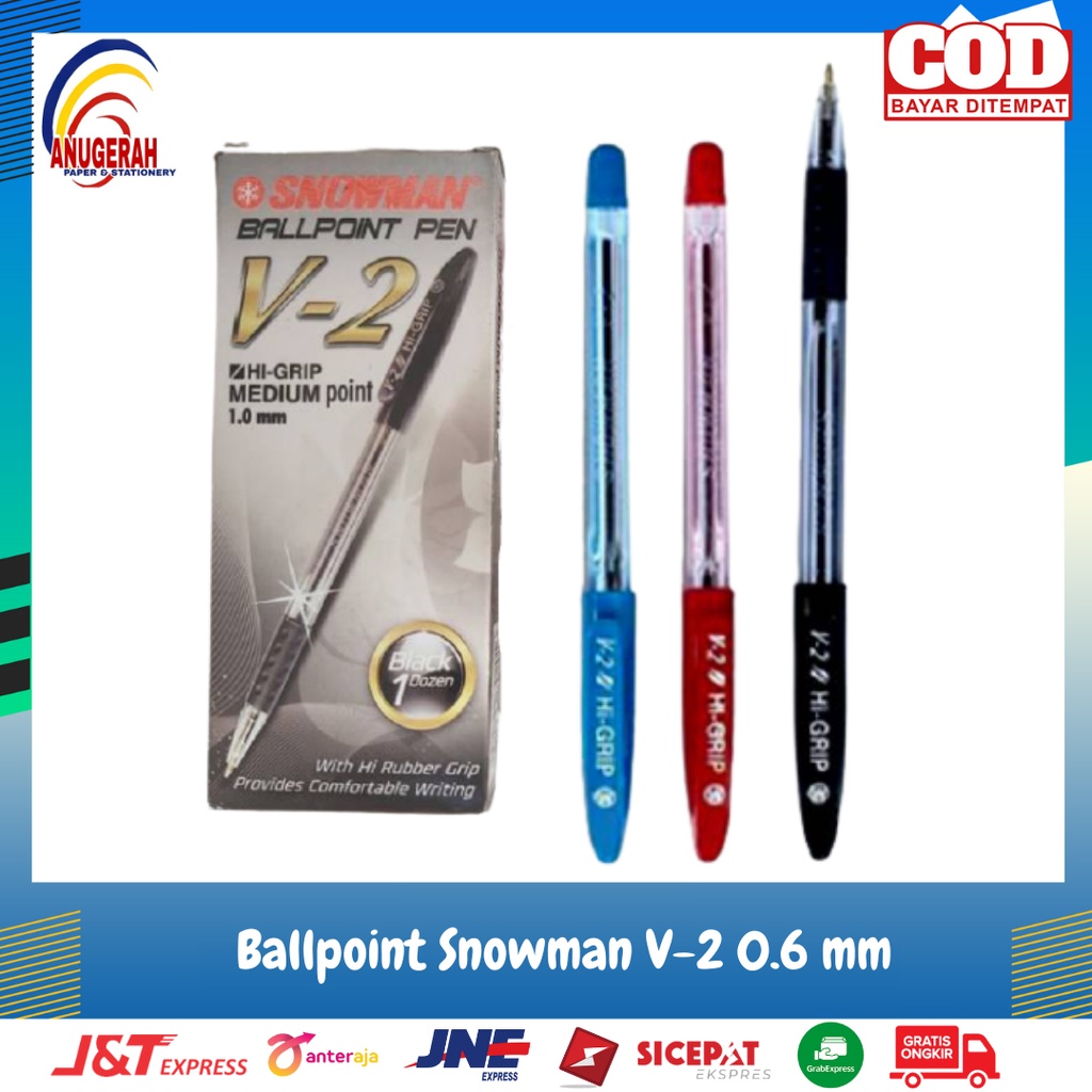 Jual BALLPOINT SNOWMAN V2 0.6mm (LSN) | Shopee Indonesia