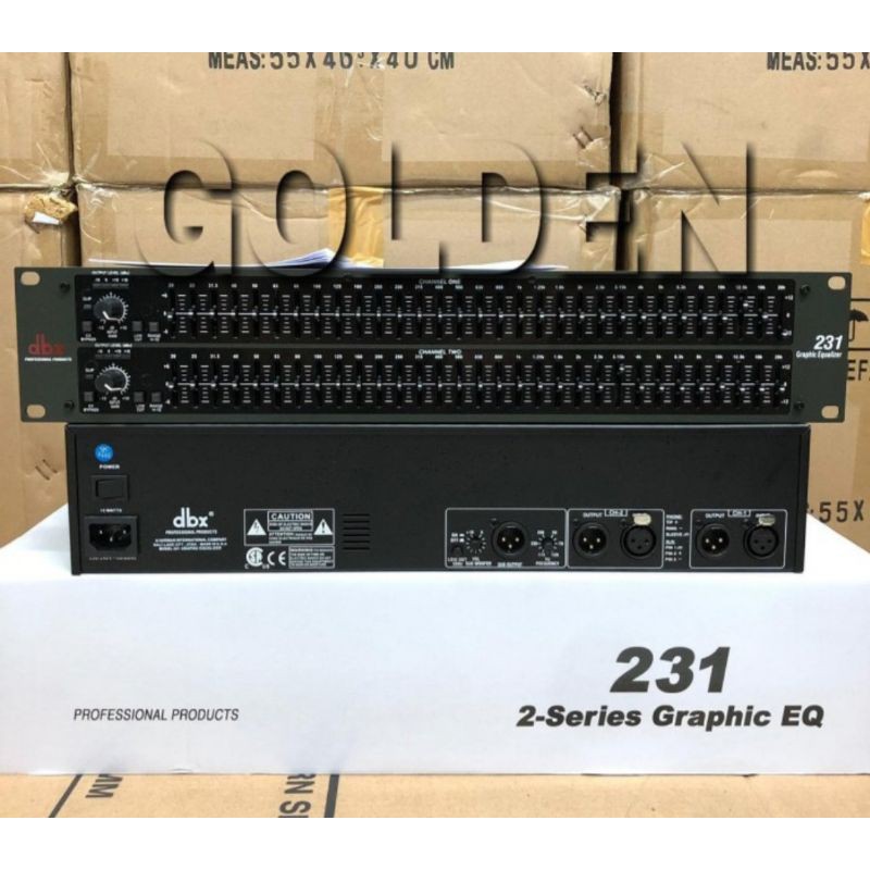 Jual Equaliser DBX 231 Plus Subwoofer Grade A - SN | Shopee Indonesia