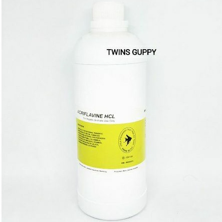 Jual ACRIFLAVINE HCL 1 LITER OBAT KUNING ANTISEPTIK JAMUR | Shopee ...