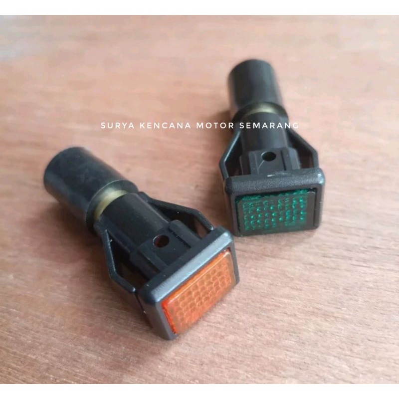 Jual Lampu bohlam indikator sen sein netral kontrol orange oren kuning ...