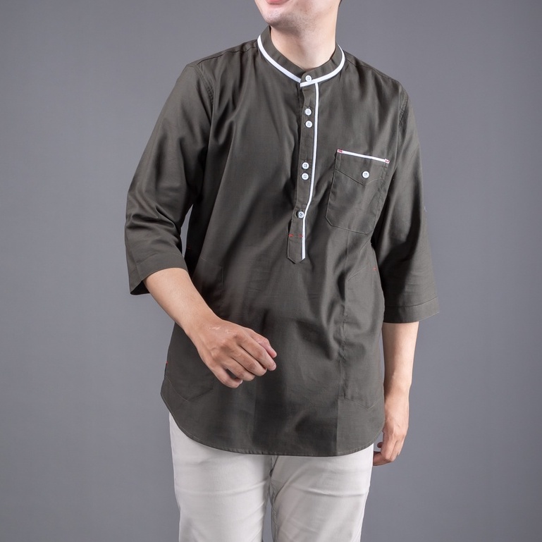 Jual kemeja koko pakistan kemeja koko pria Baju Koko Muslim Pria kurta ...