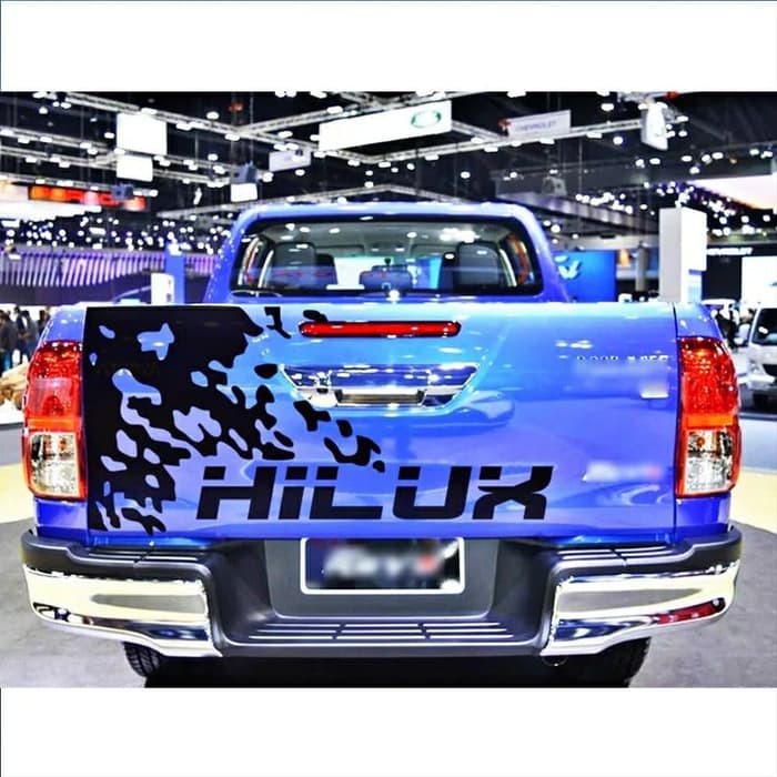 Jual Stiker Cutting Mobil Hiluk Stiker Mobil Hilux Motif Lumpur Stiker ...