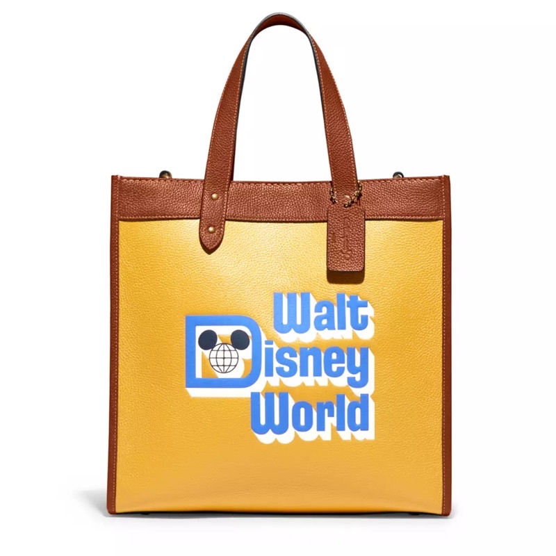 Jual Coach x Disney Walt Disney World Tote Field Bag (C8551) | Shopee ...
