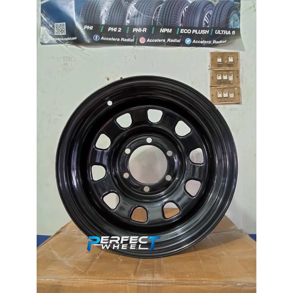 Jual VELG OFFROAD HSR MOKUPO R15 LEBAR 8 BAUT 6X139 HARDTOP STRADA ...