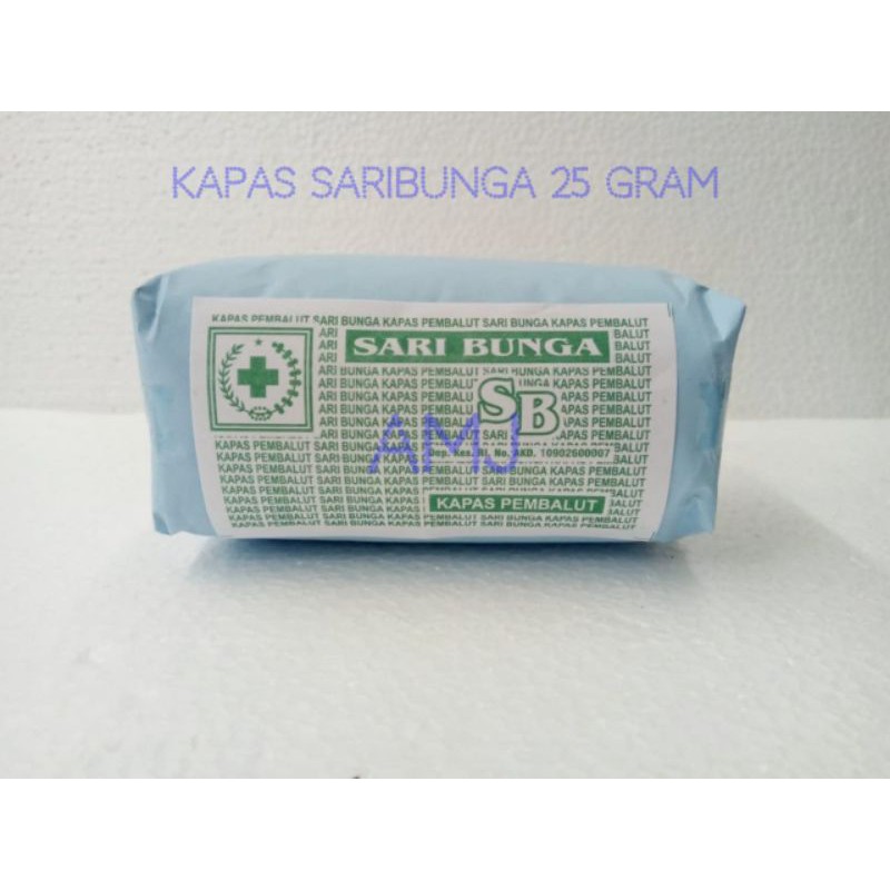 Jual Kapas 25gr / kapas 25 gram / kapas p3k / kapas murah Ecer | Shopee ...