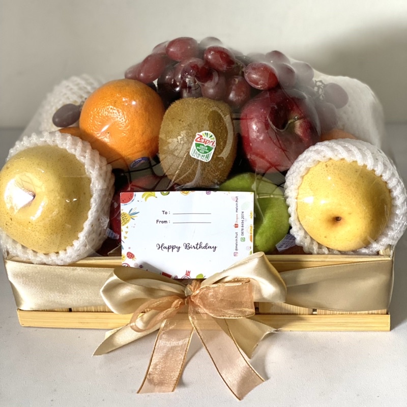Jual PROMO PAKET PARSEL BUAH. Fruit Hampers / Parcel Buah (Wrapping ...