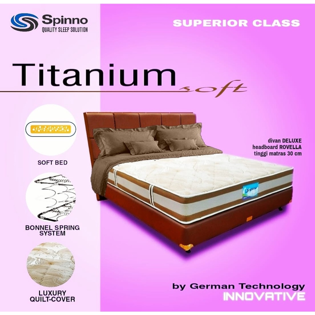 Jual Spinno Spring Bed Tipe Titanium | Shopee Indonesia