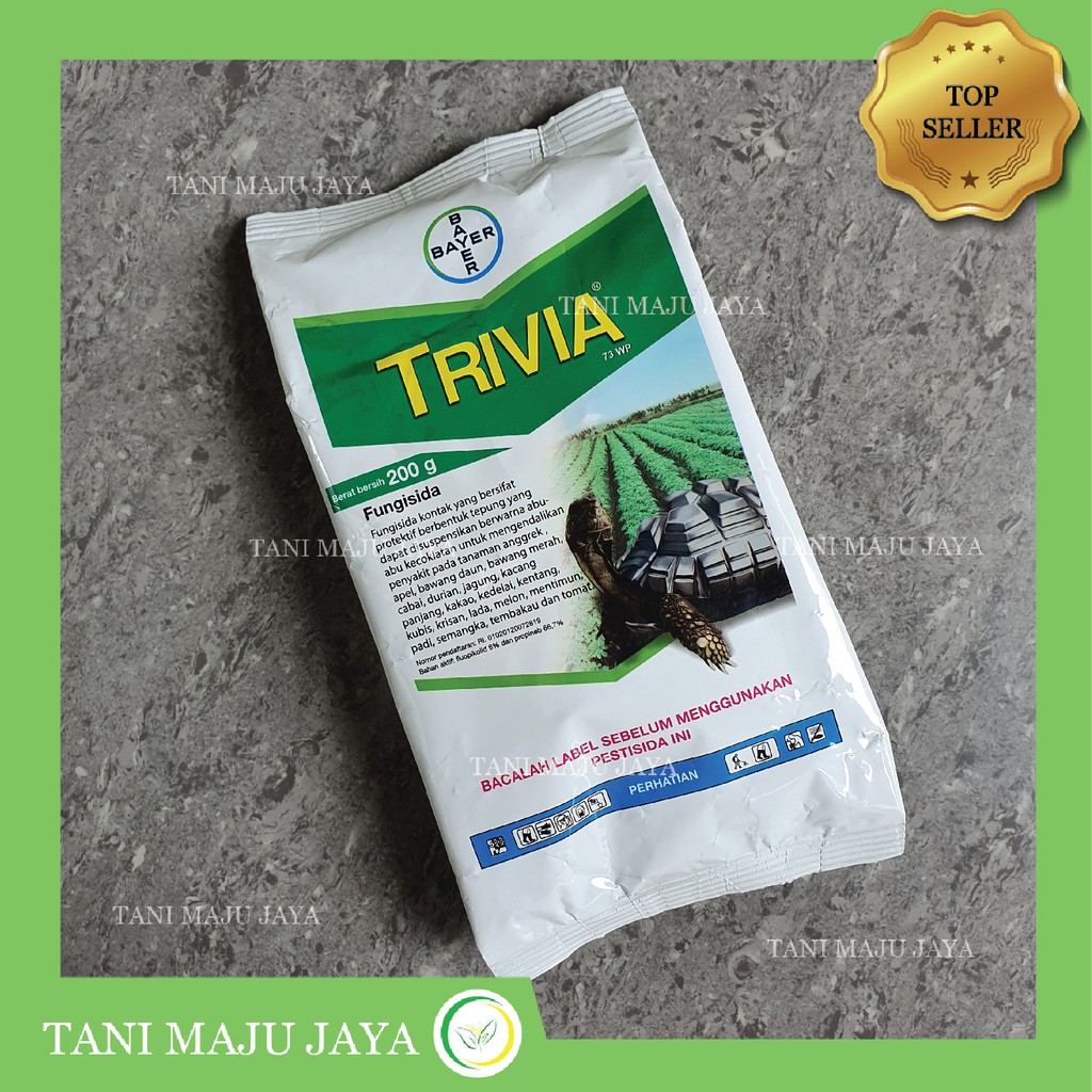 Jual Fungisida Trivia 73WP 200 gram ASLI 100% ORIGINAL Bayer Obat Jamur ...