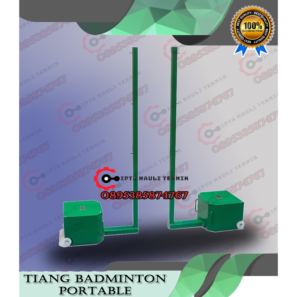 Jual Tiang Badminton Portable - Tiang Bulutangkis Movalbe | Shopee ...