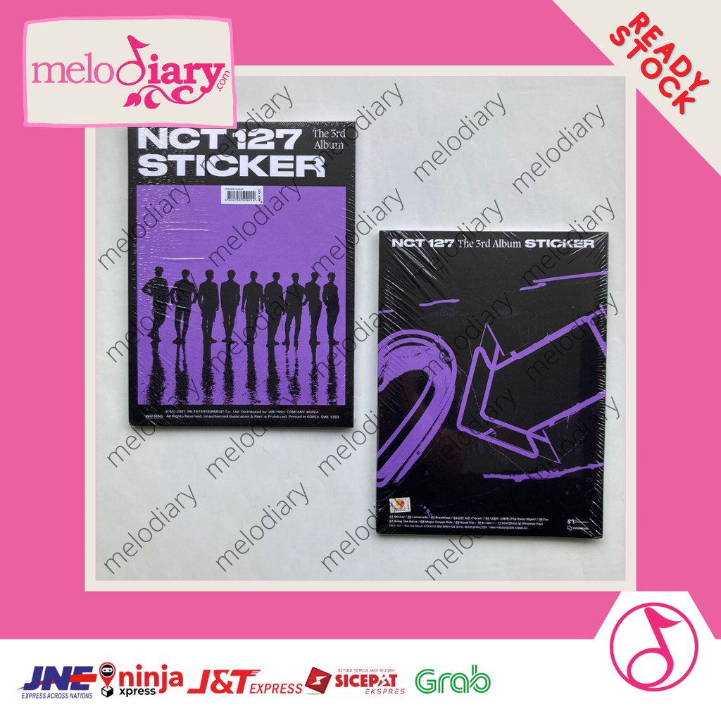 Jual NCT 127 - STICKER (3rd Full Album) [STICKER ver / Photobook ...