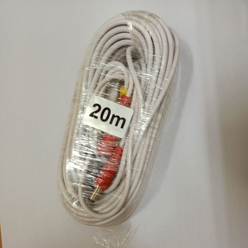 Jual KABEL CCTV JADI 20M KHUSUS UNTUK CCTV SIAP PAKAI | Shopee Indonesia
