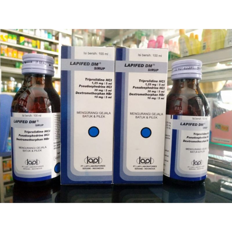 Jual LAPIFED DM SIRUP 100ML | Shopee Indonesia