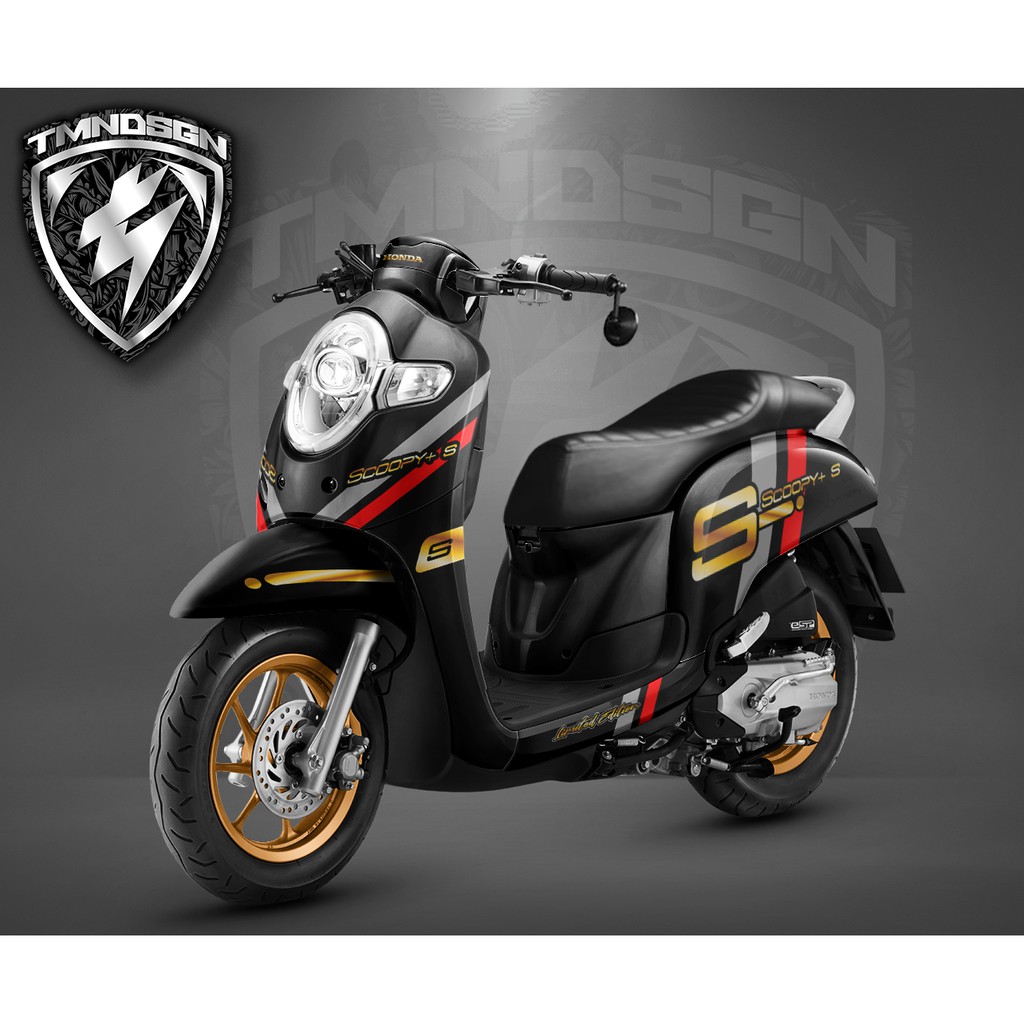 Jual Decal scoopy Decal Scoopy full body Full Blok Decal Scopy Dekal ...