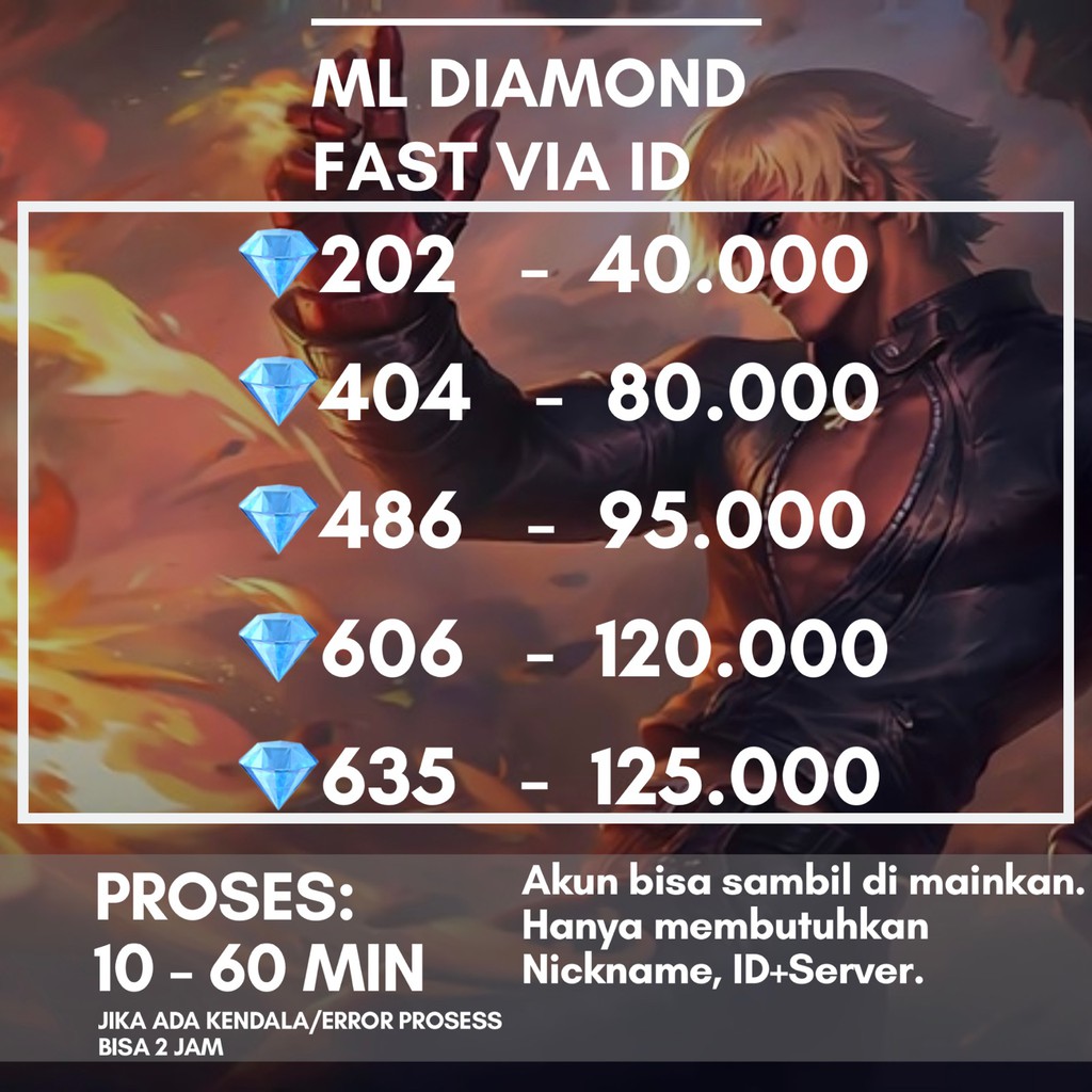 Jual 202-635 Mobile Legends Diamond | Shopee Indonesia