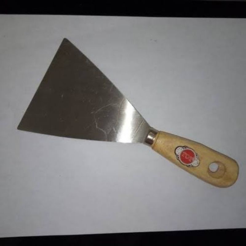 Jual Kepi Besi Gagang Kayu Ukuran Besar Scraper 50 g | Shopee Indonesia