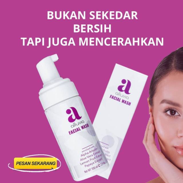 Jual Alluvia Facial wash 100ml ( BUSA ) | Shopee Indonesia