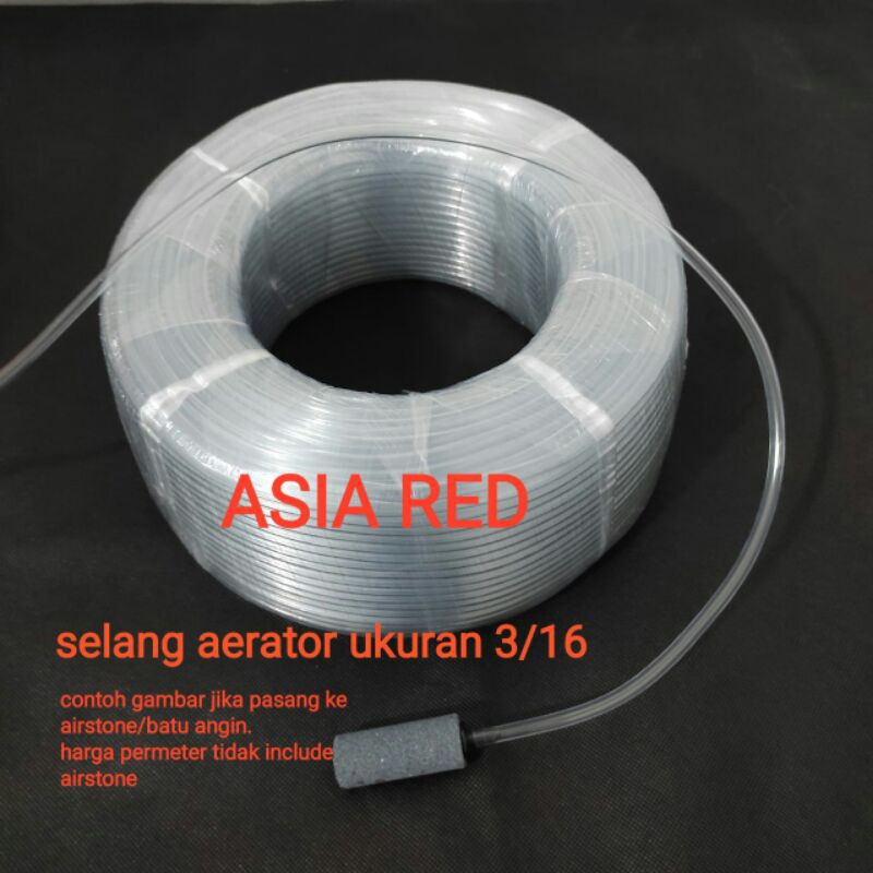 Jual selang aerator pump angin aquarium aquascape / selang air pump ...