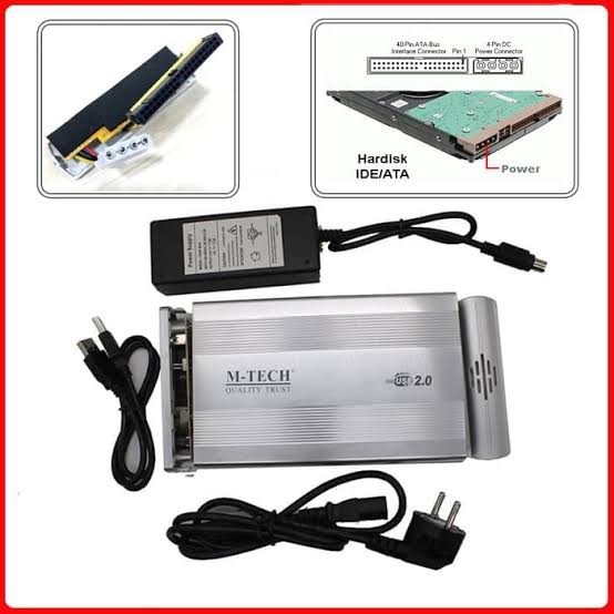 Jual Casing Hardisk External 3.5 SATA M-Tech USB 2.0 | Shopee Indonesia