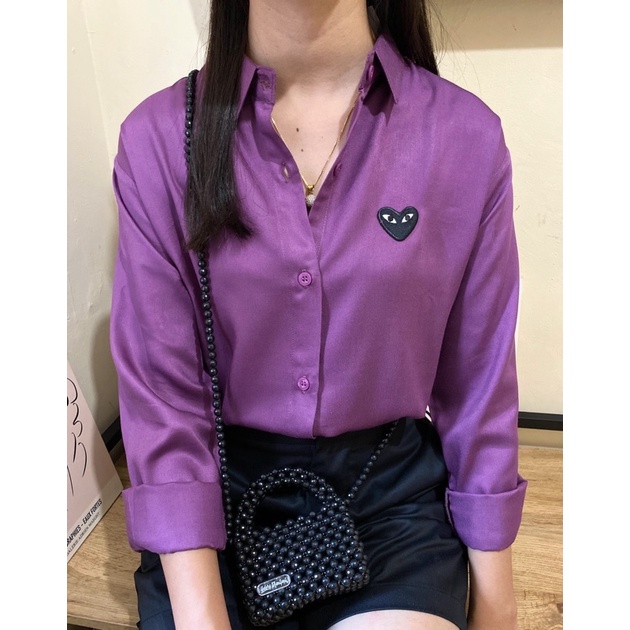Jual KEMEJA CDG PLAY | Shopee Indonesia
