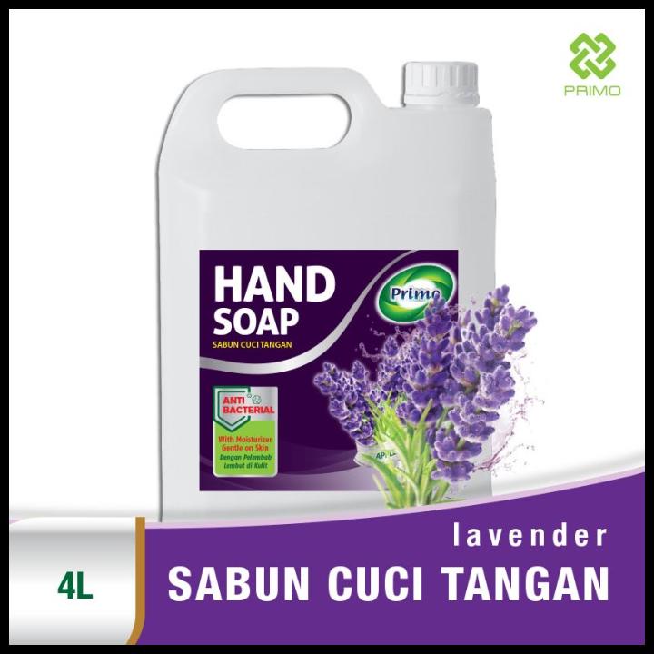 Jual Sabun Cuci Tangan Primo Anti Bacterial Hand Soap 4L | Shopee Indonesia