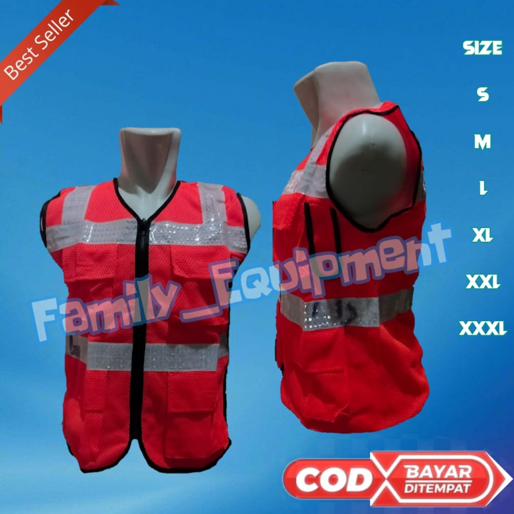 Jual Rompi Proyek | Rompi kerja Safety | Rompi Tambang | Rompi Safety ...