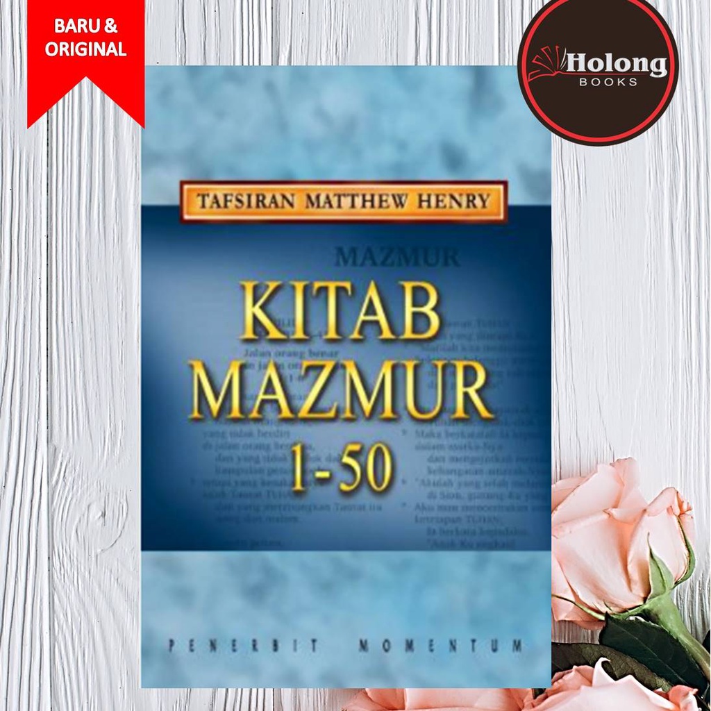 Jual Buku Kitab Mazmur 1-50 -Tafsiran - Matthew Henry | Shopee Indonesia