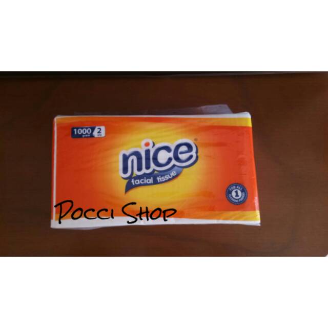 Jual NICE Facial Tissue 1000 gram (tissue / tisu wajah 1 kg) | Shopee ...