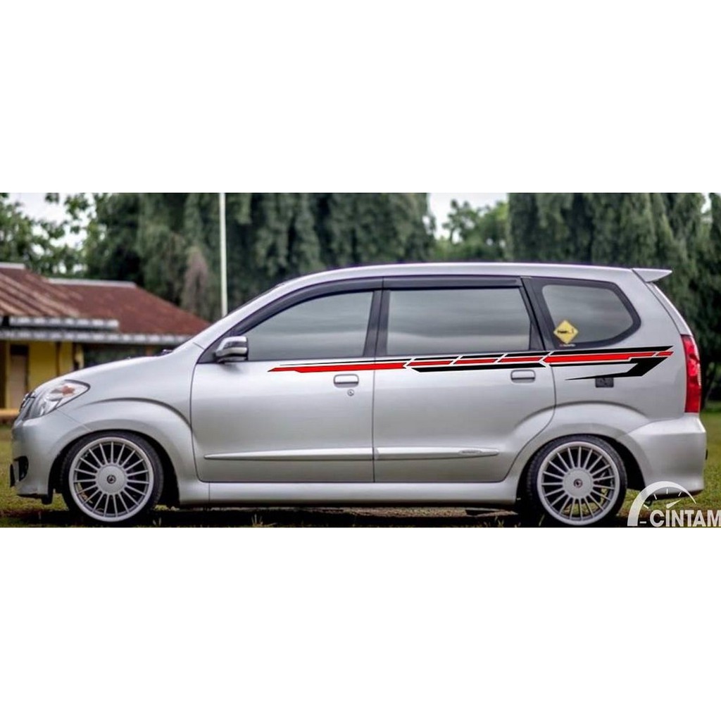 Jual Stiker Striping List Mobil Xenia Stiker Cutting mobil Xenia Avanza ...