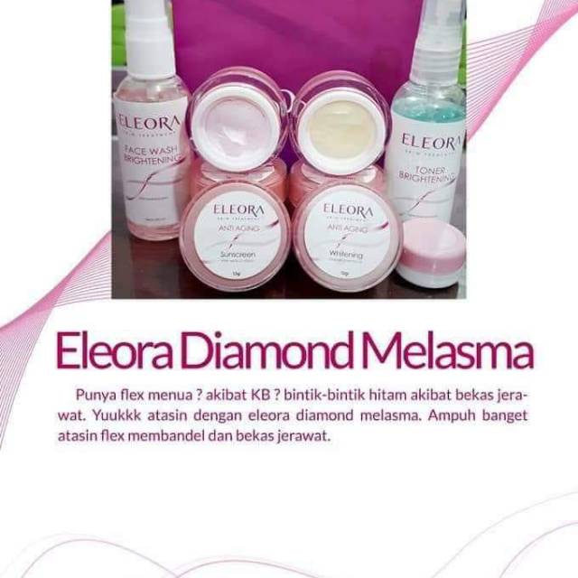 Jual ELEORA SUNSCREEN DIAMOND MELASMA /ANTI AGING | Shopee Indonesia